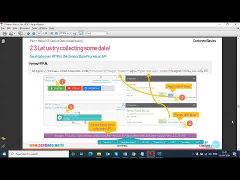 Creating an IOT application - Part 3 Visually Presenting the Data | JV-net