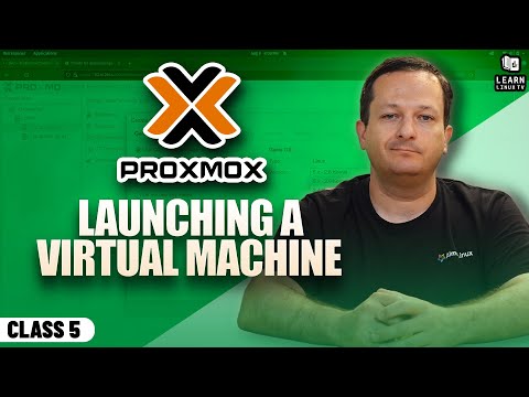 Proxmox VE Full Course: Class 5 - Launching a Virtual Machine | JV-net