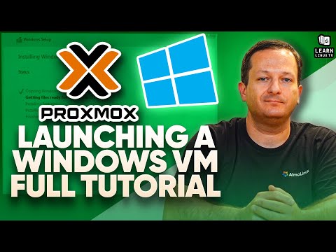 Launching a Windows VM in Proxmox | JV-net