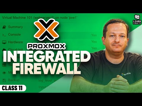 Proxmox VE Full Course: Class 11 - Integrated Firewall | JV-net