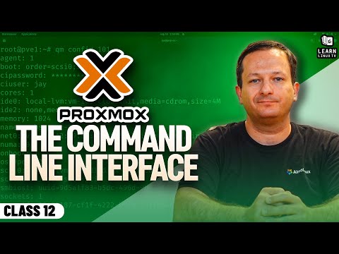 Proxmox VE Full Course: Class 12 - The Command-Line Interface | JV-net