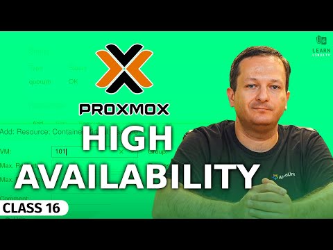 Proxmox VE Full Course: Class 16 - High Availability | JV-net