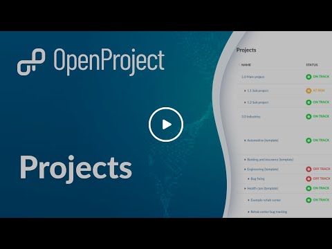 OpenProject Projects Introduction | JV-net