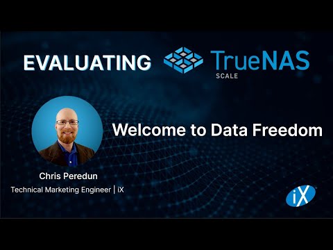 TrueNAS SCALE Evaluation Guide | Intro | JV-net